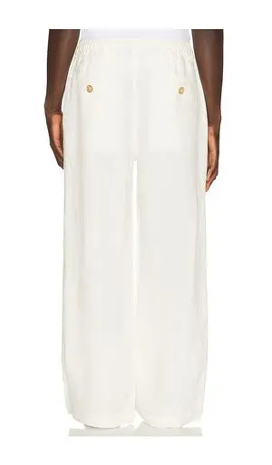 Commas Wide Leg Linen Trousers