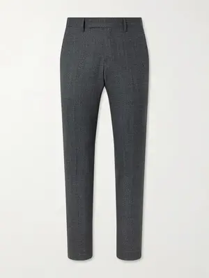 LARDINI Straight-leg Wool Suit Trousers