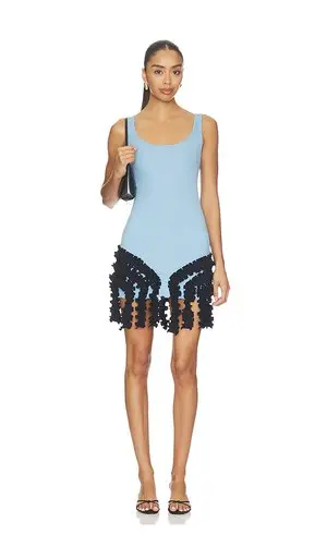 OPERASPORT Elisa Seamless Dress In ,black - Blue