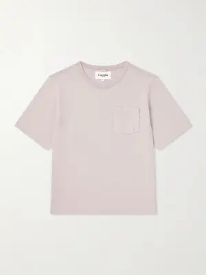 CORRIDOR Garment-dyed Cotton-jersey T-shirt