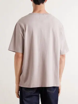 CORRIDOR Garment-dyed Cotton-jersey T-shirt