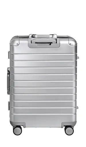AWAY Aluminum Medium Checked In Metallic
