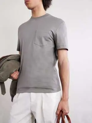 Brunello Cucinelli Cotton-jersey T-shirt