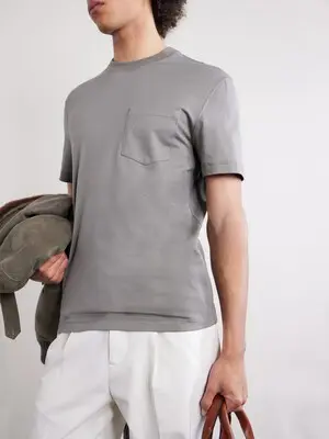 Brunello Cucinelli Cotton-jersey T-shirt