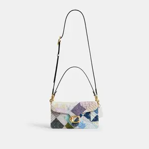 COACH Tabby Shoulder Bag 26 With American Craft Quilting
