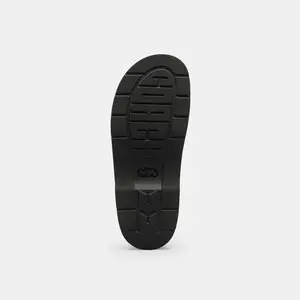 COACH Sculpted C Fisherman Platform Sandal - Black
