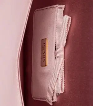 Prada Mini Satin Shoulder Bag