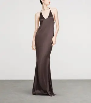 TOM FORD Silk Halterneck Maxi Dress