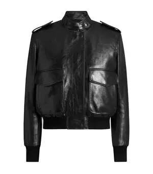 TOM FORD Leather Aviator Jacket