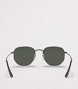 Ray-ban Metal Hexagonal Frame Sunglasses