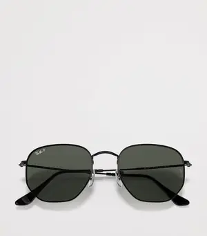 Ray-ban Metal Hexagonal Frame Sunglasses