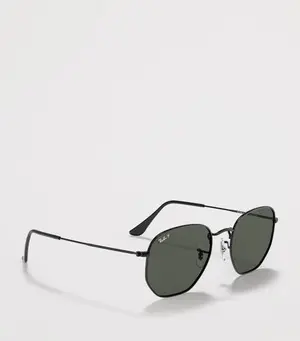 Ray-ban Metal Hexagonal Frame Sunglasses