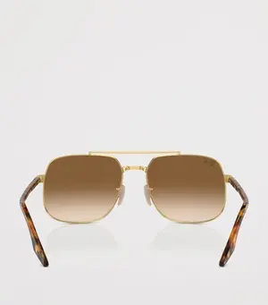 Ray-ban Metal Aviator Sunglasses