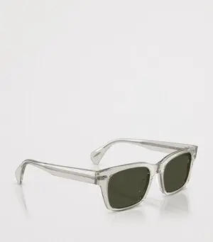 Oliver Spencer Ryce Rectangle Sunglasses