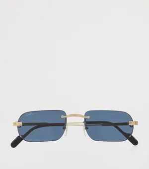 Cartier Première De Rectangle Sunglasses