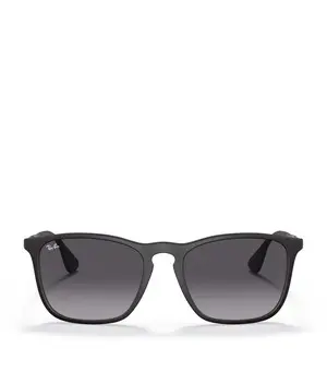 Ray-ban Chris Square Sunglasses - Black