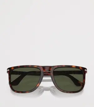 Persol Square Pilot Sunglasses