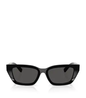 Dolce & Gabbana Acetate Cat Eye Sunglasses - Black