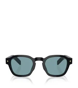 Prada Acetate Paphos Sunglasses - Black