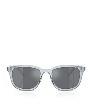 Prada Acetate Pillow Sunglasses - Clear