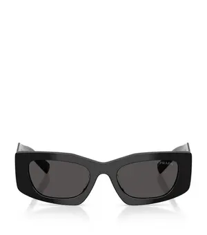 Prada Irregular Rectangle Sunglasses
