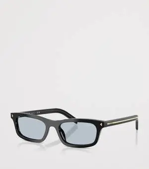 Prada Acetate Rectangle Sunglasses