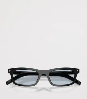 Prada Acetate Rectangle Sunglasses