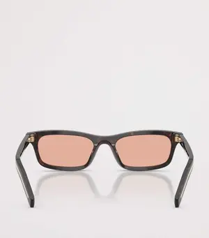 Prada Acetate Pillow Sunglasses