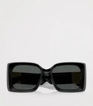 Versace Square Irregular Sunglasses