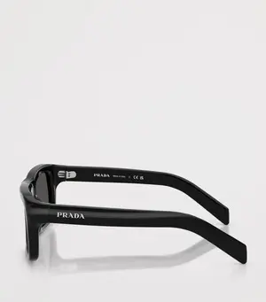 Prada Acetate Square Frame Sunglasses