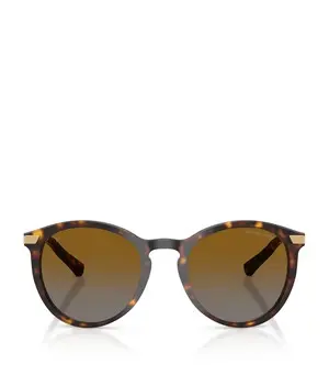 Michael Kors Adrianna Iii Round Sunglasses - Brown