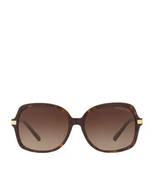 Michael Kors Adrianna Ii Square Frame Sunglasses - Brown
