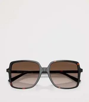 Michael Kors Isle Of Palms Oversized Square Sunglasses - Brown