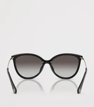 Michael Kors Dupont Cat Eye Sunglasses - Black