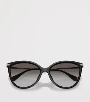 Michael Kors Dupont Cat Eye Sunglasses - Black