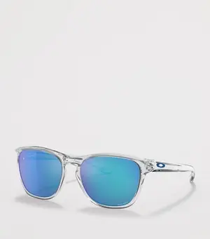 Oakley Manorburn Square Sunglasses - Clear