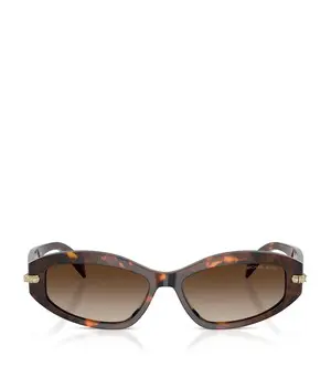 Michael Kors Wilmington Oval Sunglasses