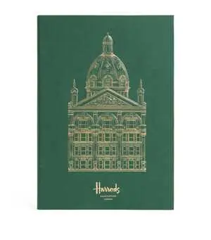 Harrods A5 Notebook - Green