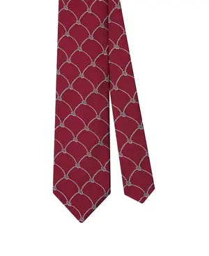 Robert Talbott Robert Talbott Net Rope Necktie Red