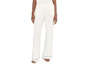 Eberjey Gisele V-neck Cami Pants Pajama Sets Ivory/navy - White