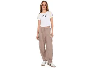 PUMA Graphic Ringer Baby Tee Clothing