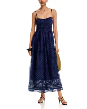 Aqua Boarder Maxi Dress Exclusive