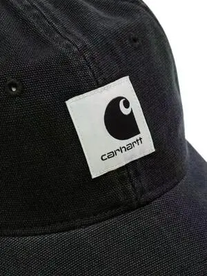 Carhartt Work In Progress Stone-washed Logo-patch Cap