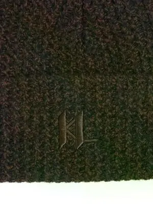 Karl Lagerfeld K/monogram Beanie Hat