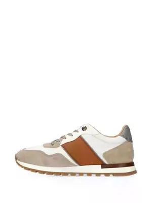 LA MARTINA Heritage Suede-panelled Sneakers