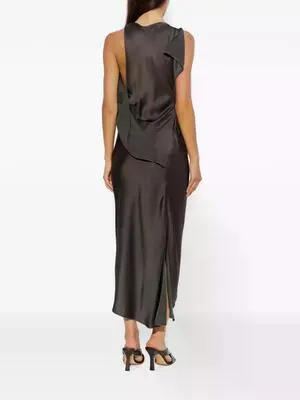 Victoria Beckham Kyra Asymmetric Ruffled Dress