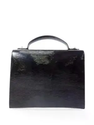 LOUIS VUITTON Pi Leather Shoulder Bag - Black
