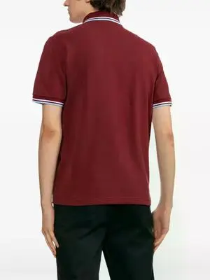 Fred Perry Logo-embroidered Tipped Collar Polo Shirt