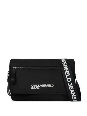 Karl Lagerfeld Essential Logo Messenger Bag