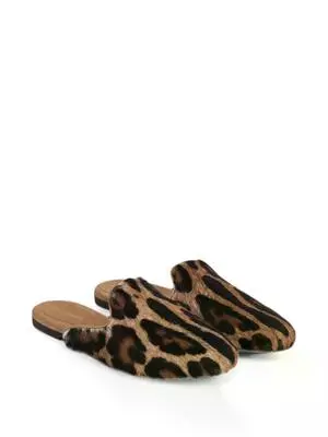 Dolce & Gabbana Leo Kid-leather Mules